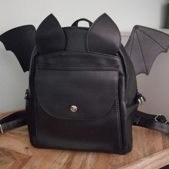 Royal Monk | Bags | Nwot Bat Mini Backpack Purse | Poshmark